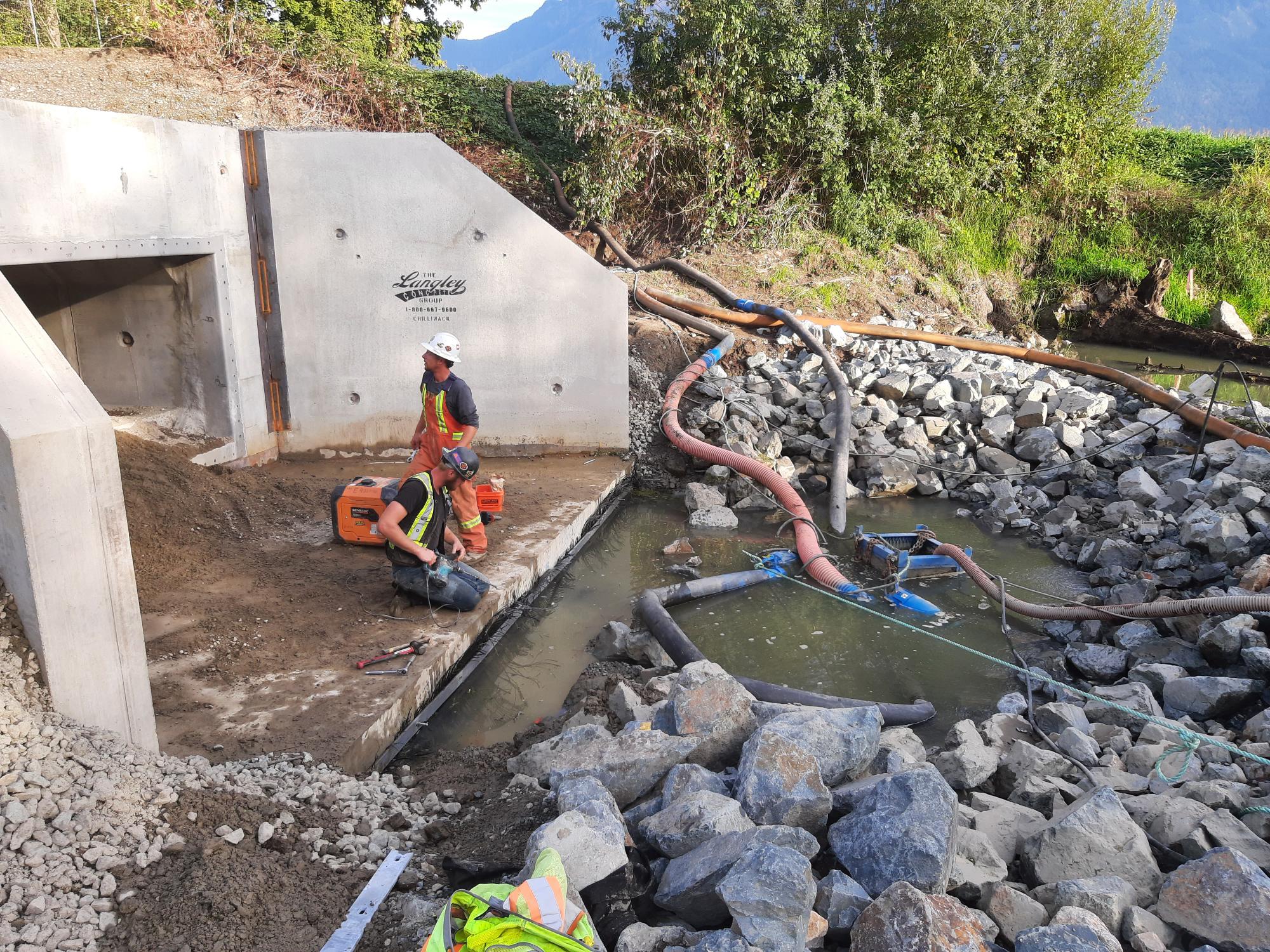 Agassiz Slough Floodbox Replacement – Jakes Construction