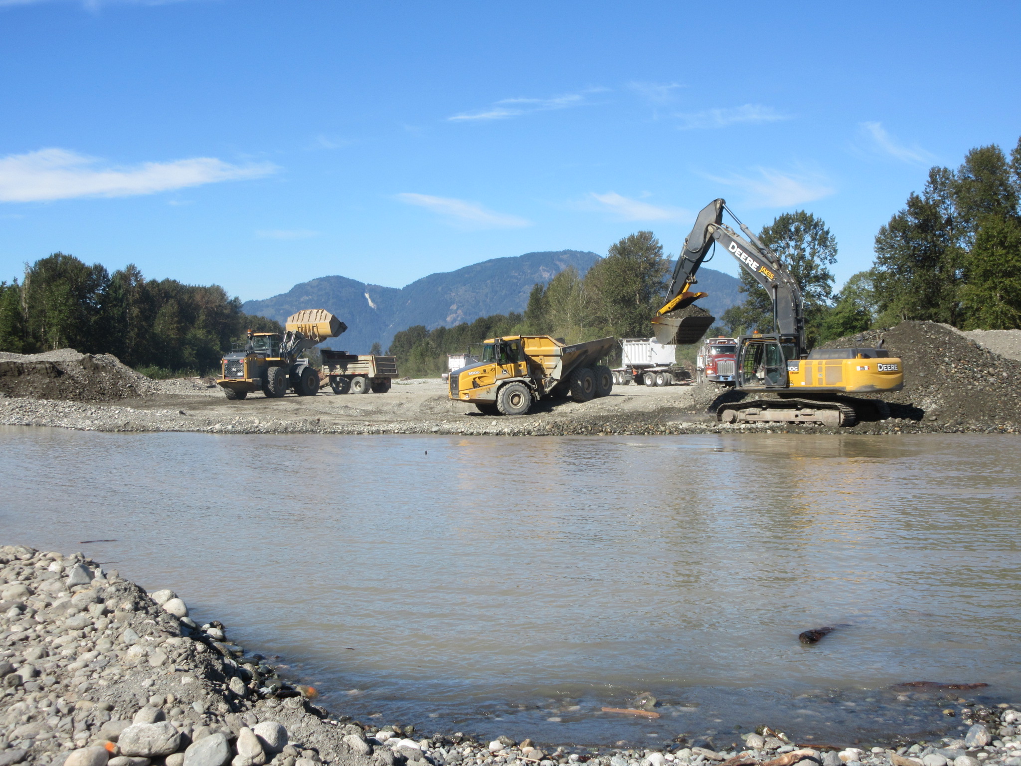 Vedder River Gravel Extraction – Jakes Construction